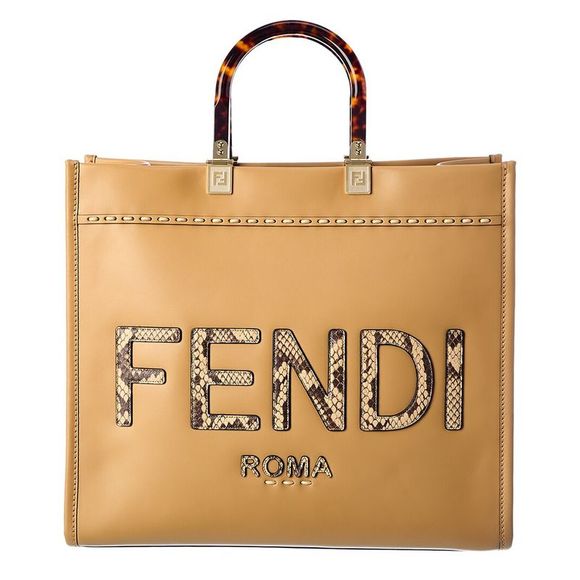 Fendi | Bags | Fendi Sunshine Medium Leather Tote | Poshmark